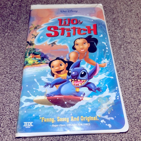 Disney | Media | 56 Movies Vhsdvds Walt Disneys Lilo Stitch Vhs Movie ...